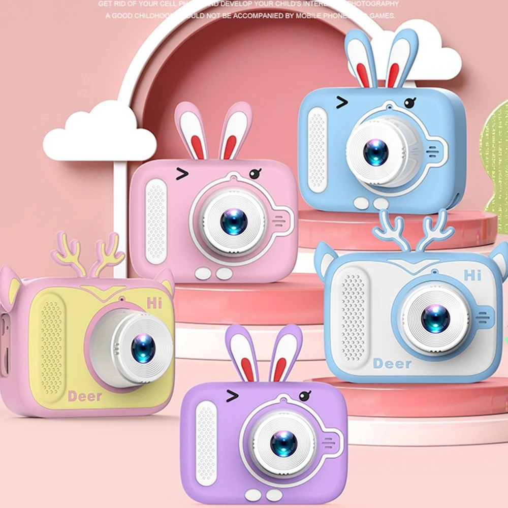 Children-Mini-Digital-Camera-1080P-HD-Cartoon-Rabbit-Camera-Toys ...