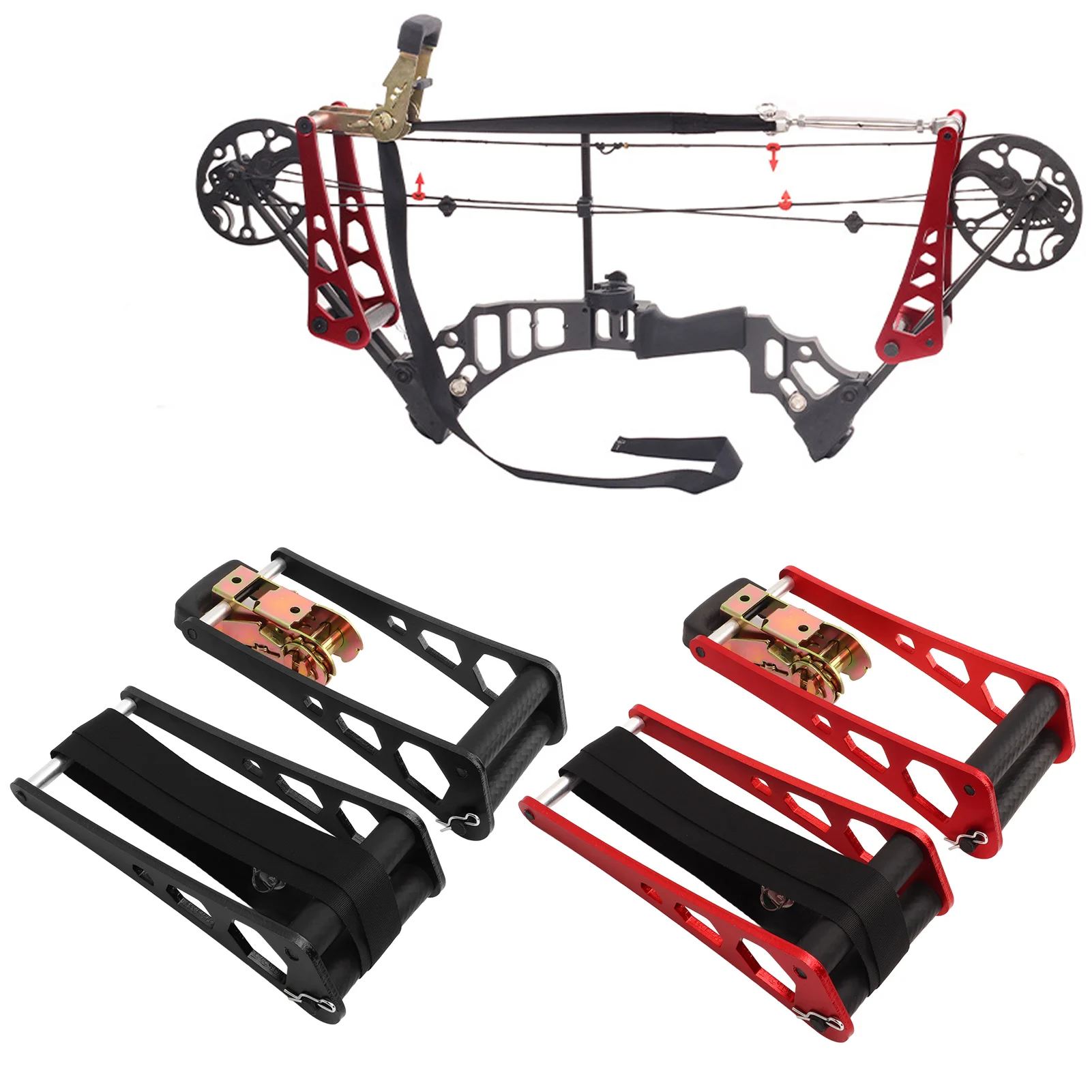 Ratchet-Portable-Bow-Press-Aluminum-Alloy-Compound-Bow-Press-String ...
