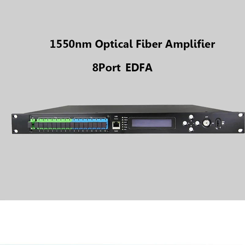 Envío Gratis 8x20dBm,8x21dBm,8x22dBm,8x23dBm con Cable amplificador de fibra óptica WDM 1550nm ...