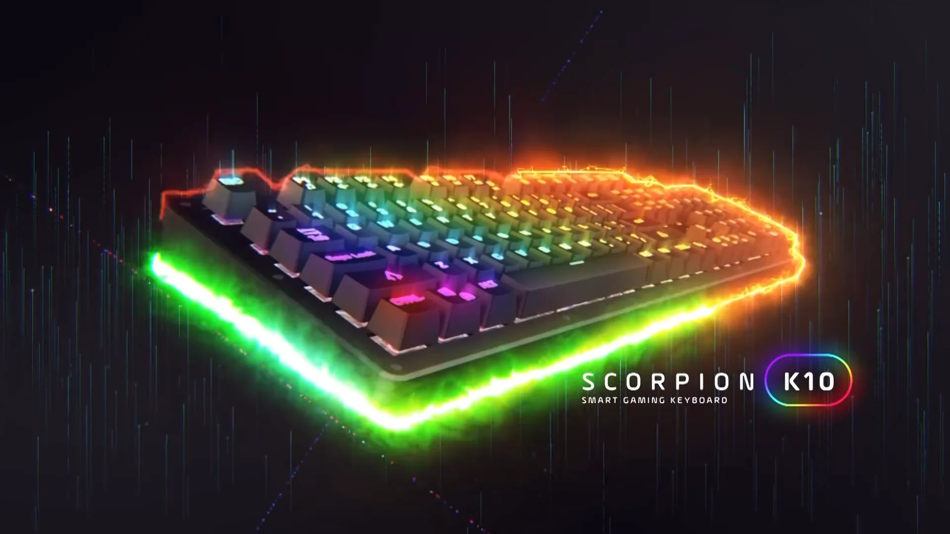 Keyboard Genius scorpion K 10 Mechanical feel RGB Backlight ...