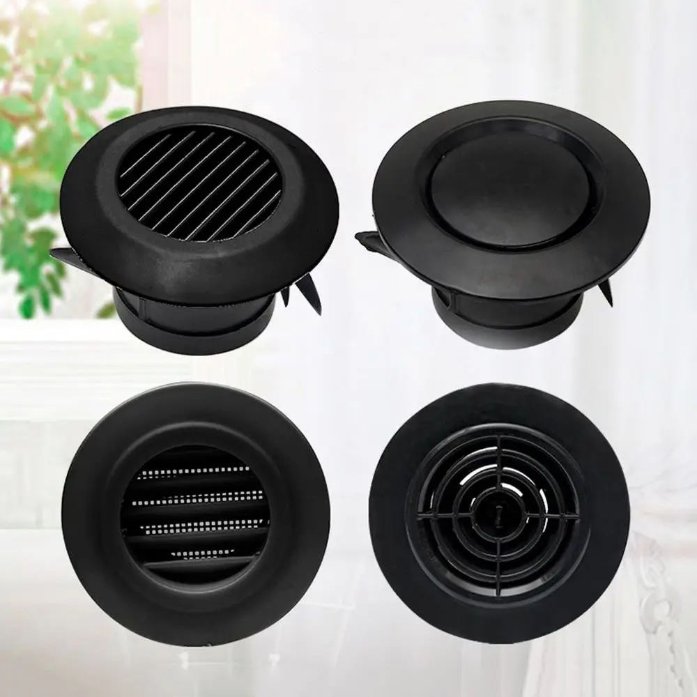 75-100-150mm-Black-Vents-Cover-Air-Conditioning-Supplies-Ducting ...