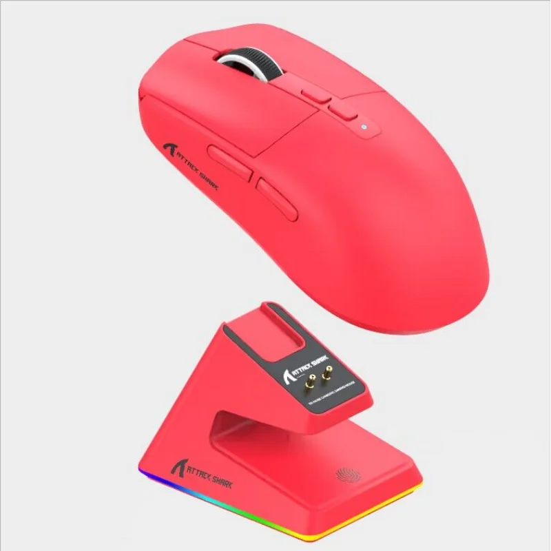 Attack-Shark-X6-PAW3395-Bluetooth-Mouse-Tri-Mode-Connection-RGB-Touch ...