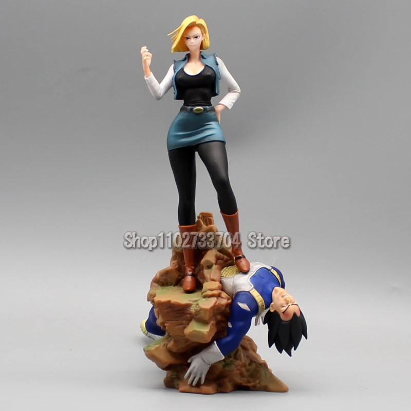 Dragon Ball Z Android 18 Vs Android 17