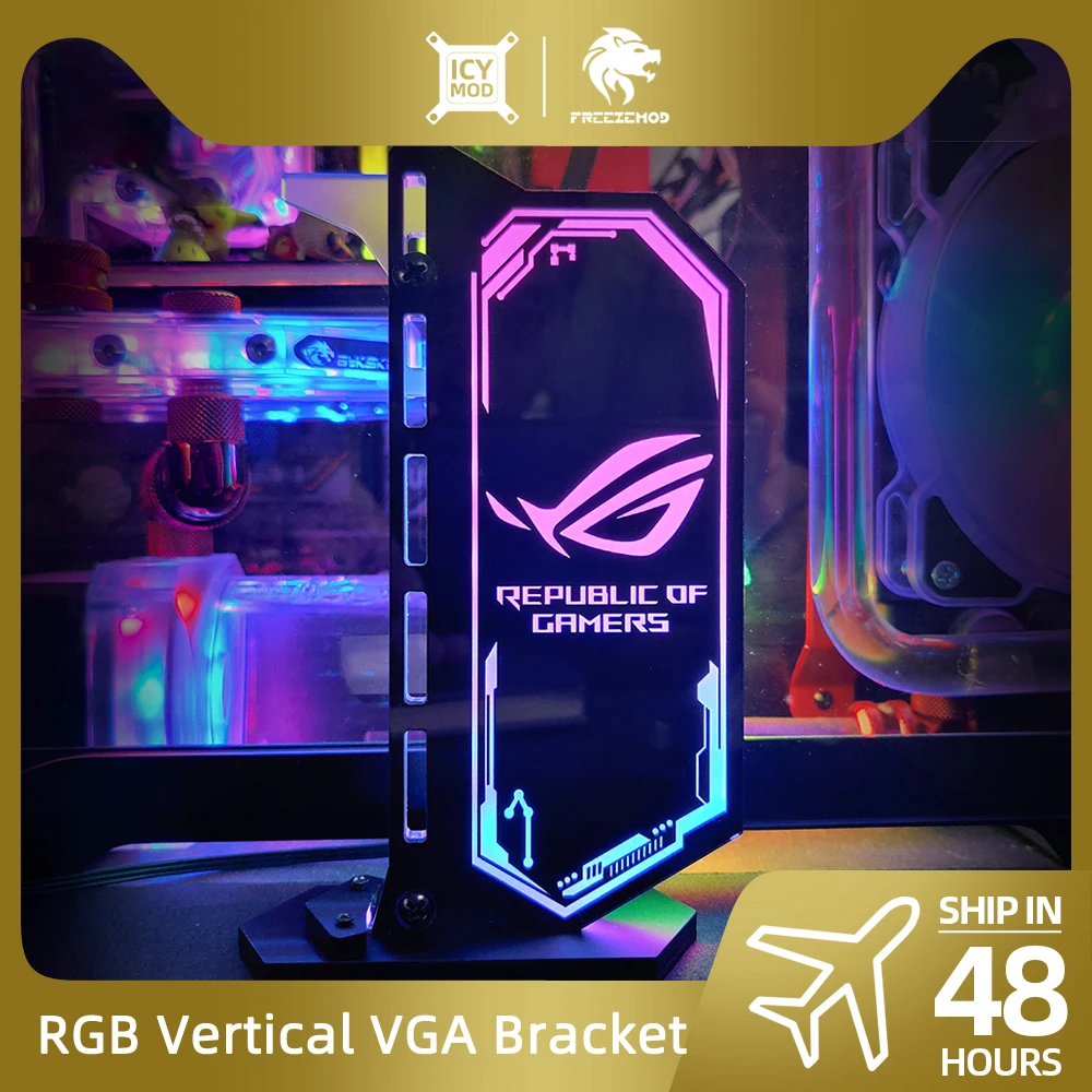 Vertical Gpu Support Customize Colorful Vga Bracket Video Card Stand ...