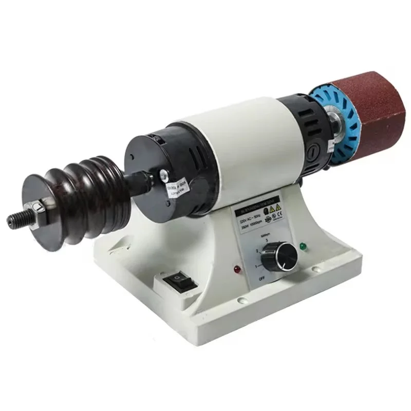 220V Leather Polishing Burnishing Machine Mini Desktop Leather Edge ...