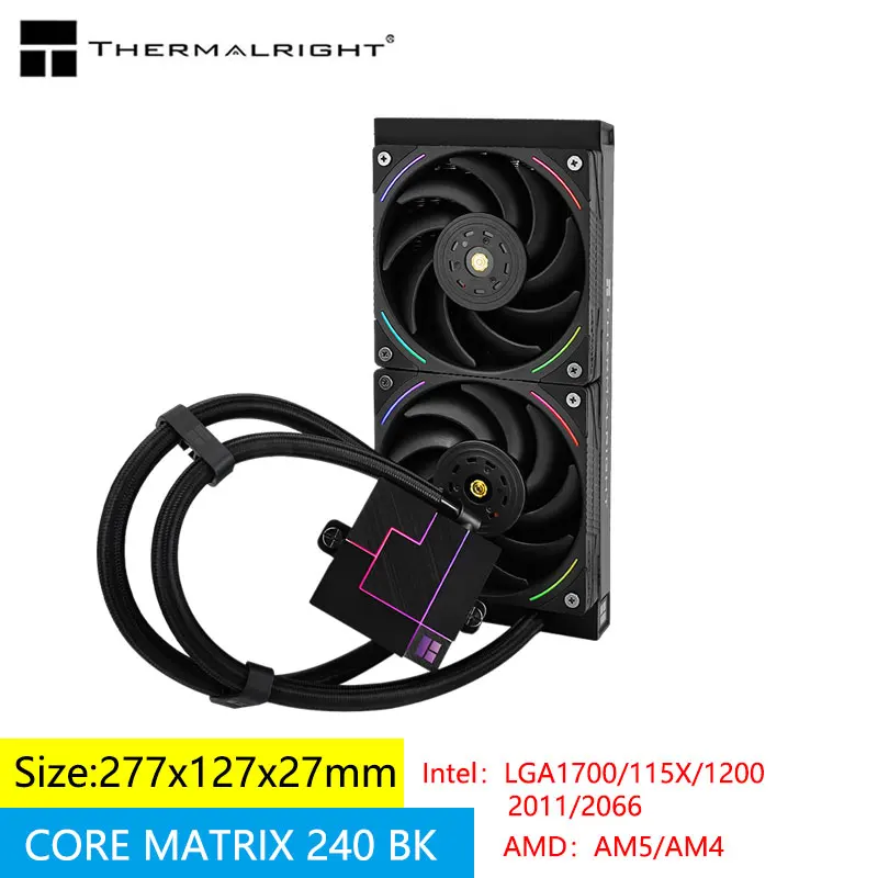 Thermalright-CORE-MATRIX-240-All-in-One-CPU-Water-Cooling-Radiator ...