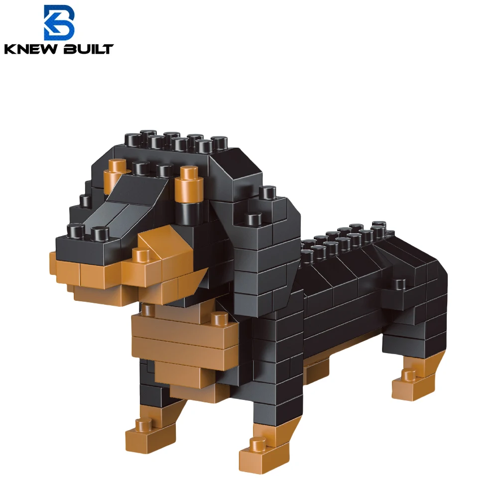 Knew-Built-Super-Mini-Dachshund-Dog-Building-Block-Toy-Kit-Corgi-Poodle ...