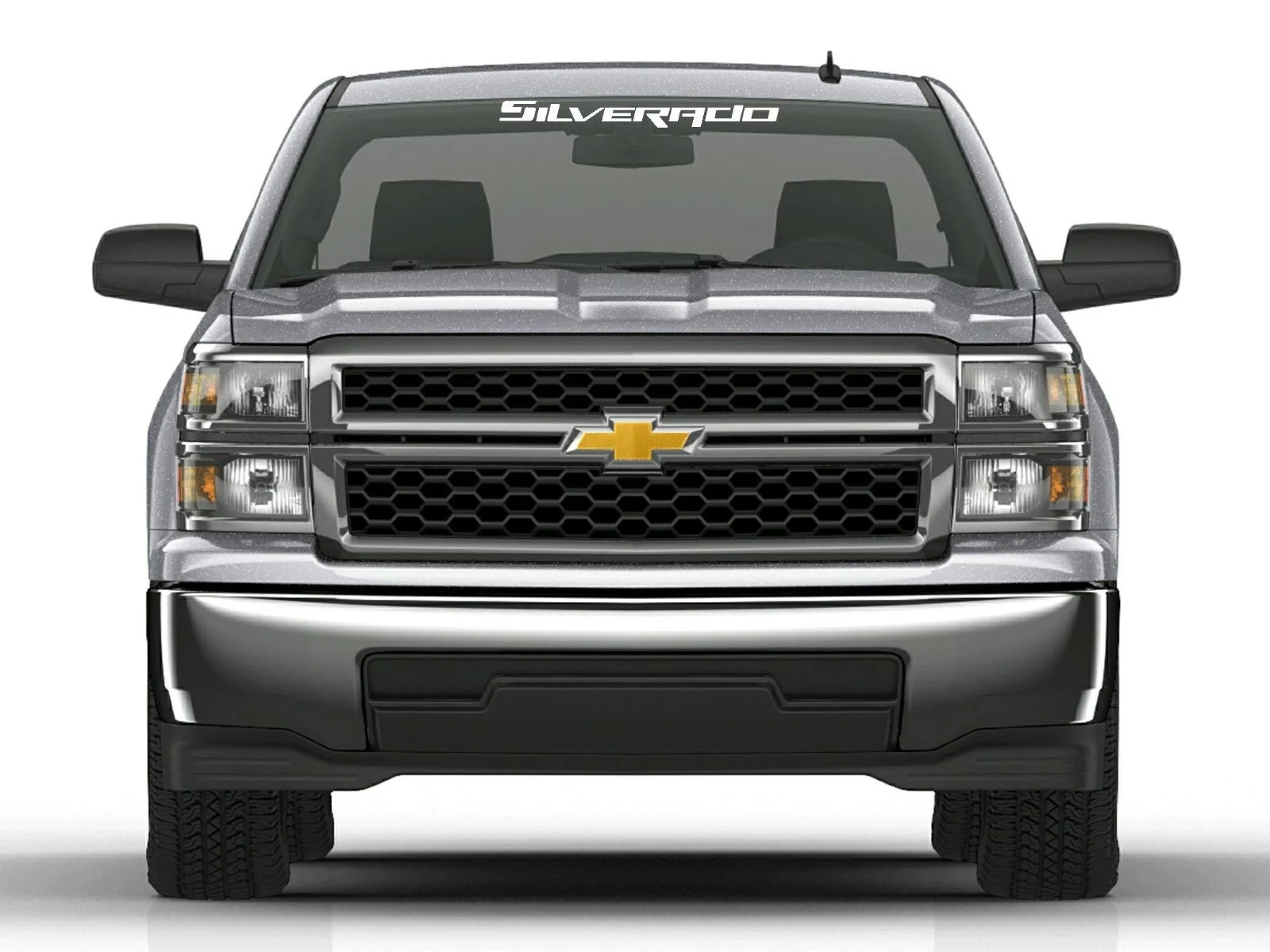 For-Silverado-Windshield-decal-Sticker-off-road-super-sport-Chevy-1500 ...