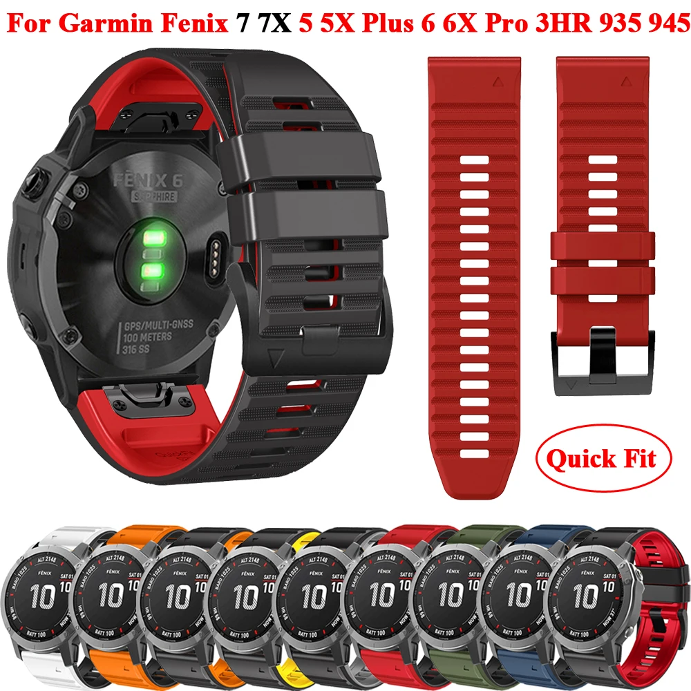 Garmin Fenix 5x Plus 26mm Strap | Garmin Fenix 6x Pro Watch Strap - 26 ...