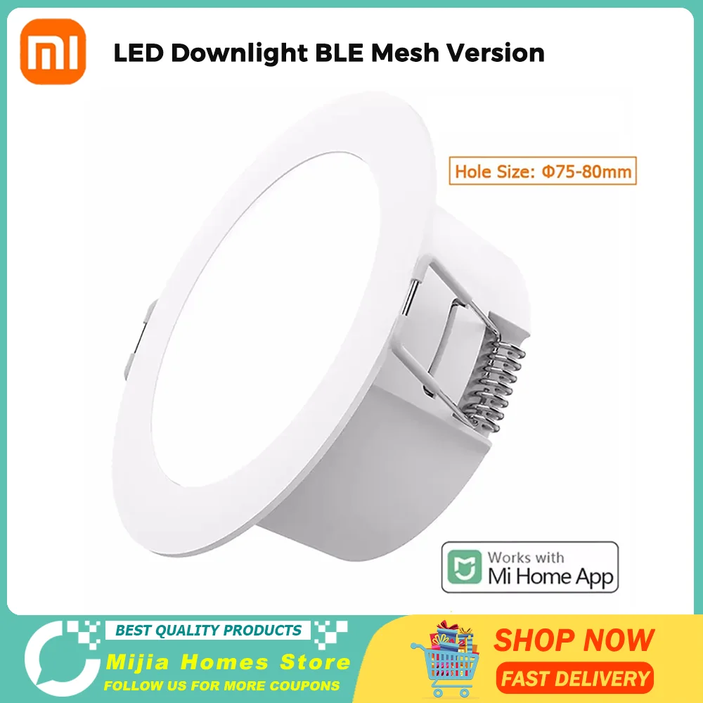 2021 Xiaomi Mijia Smart Led Downlight Bluetooth Mesh Version Controlled ...