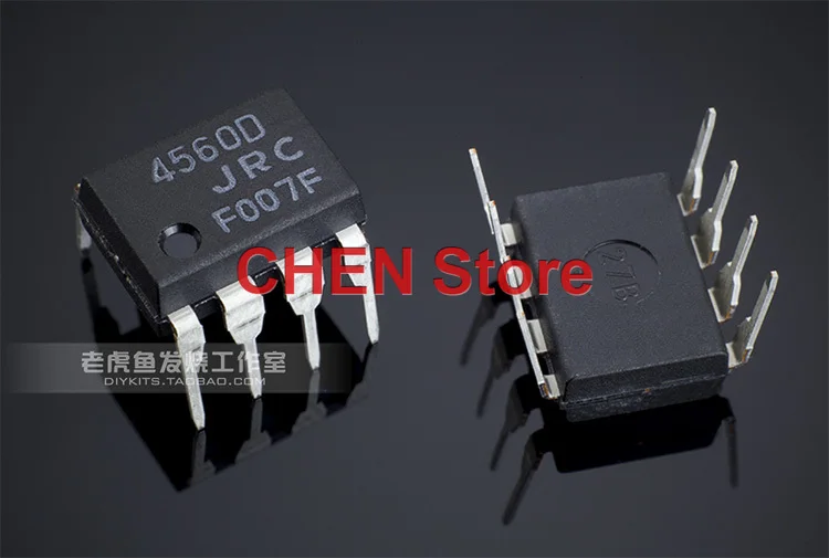 10pcs Japan Jrc Njm4560d Dip-8 Audio Two-operational Amplifier 4560d ...