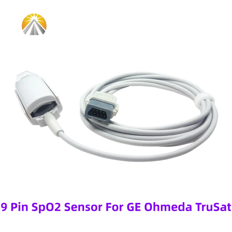 OXY-F4-MC Reusable Adult Child Finger Clip SpO2 Sensor 9 Pin For GE ...