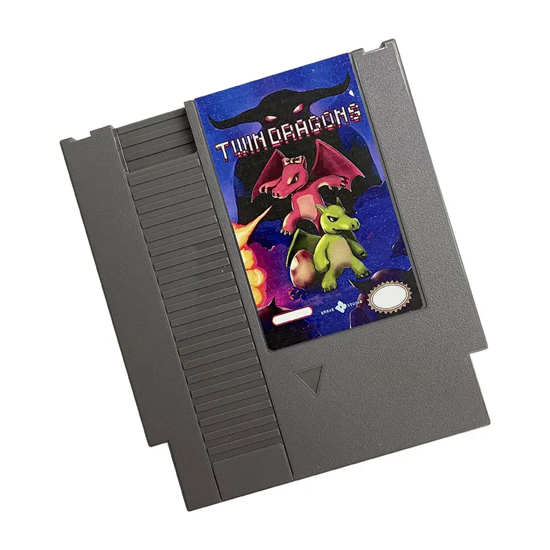 Twin-Dragons-NES-Super-Games-Cart-72-Pin-8-bit-cartucho-de-juego-Edici ...