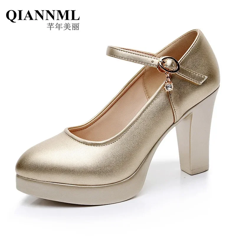 Small-Size-32-43-QianNML-Soft-Leather-Shoes-Women-Block-High-Heels ...