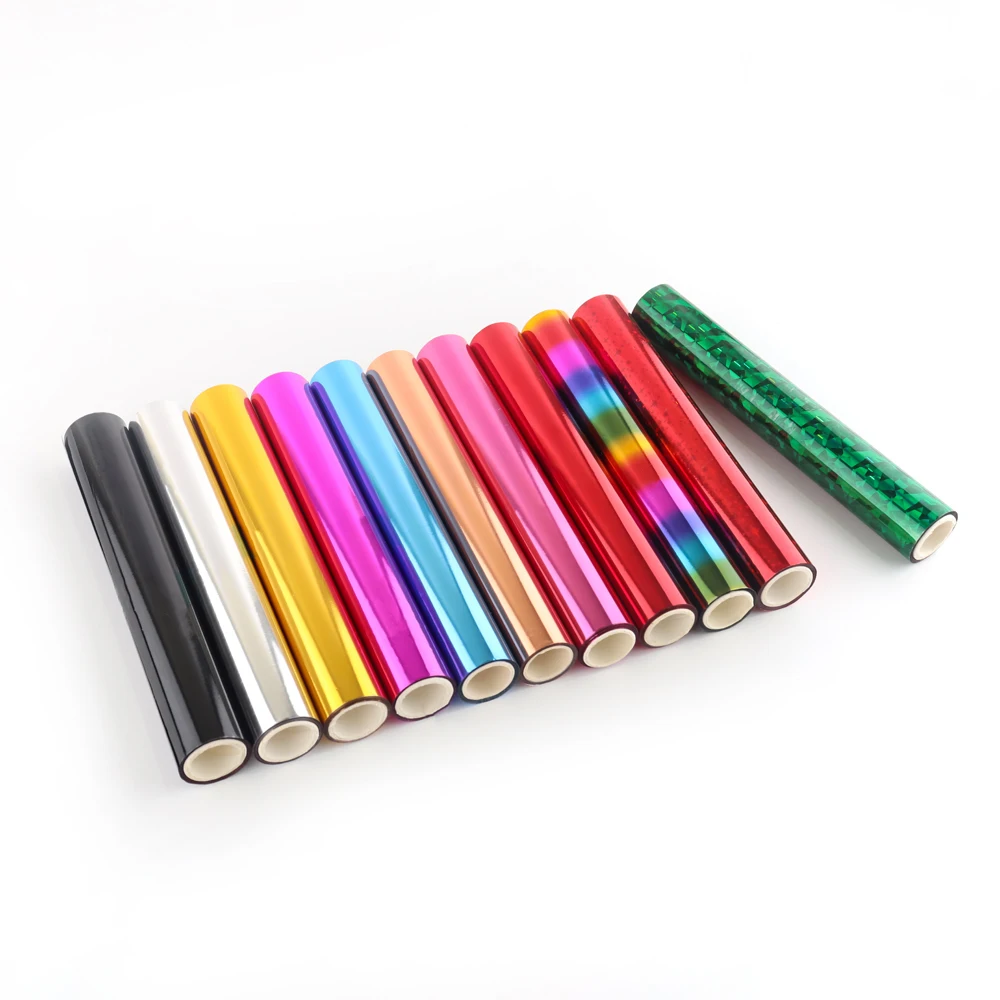 1 Roll 5Mx15CM Heat Activated Foil Hot Stamping Foil Paper Foil ...