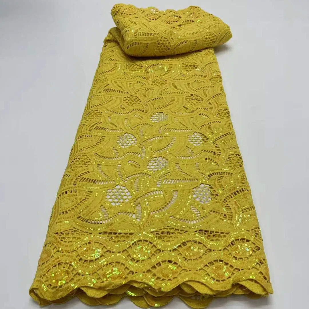 Luxury-African-Lace-Fabric-French-Cord-Embroidery-Guipure-Net-Lace ...