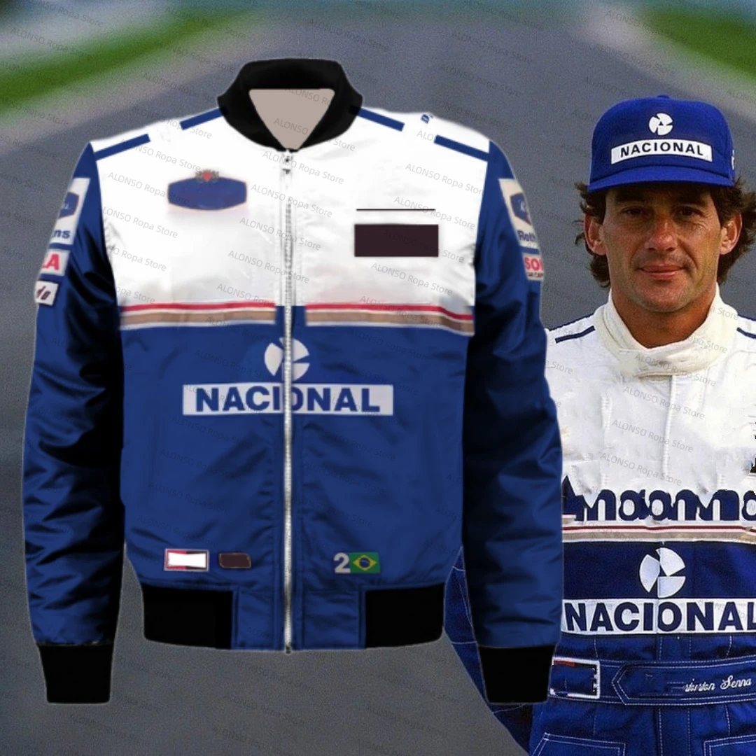 Williams team f1 senna jaqueta com capuz casaco uniforme 2023 estação ...