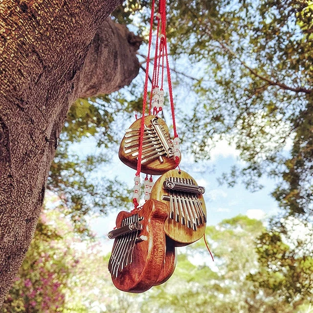 MiwayerMini 8 Key Kalimba Thumb Piano Gifts for Kids Beginners Music ...