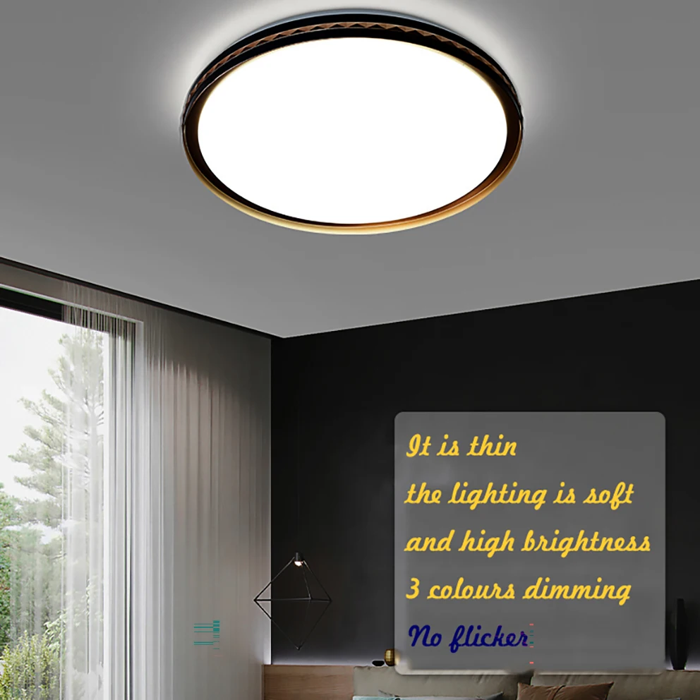 AC220V-Dimmable-Led-Ceiling-Light-96W-Modern-Ceiling-Lights-Use-for ...