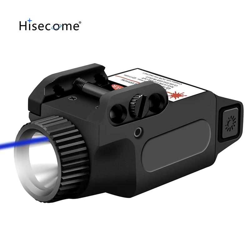 Tactical-Blue-Dot-Laser-Sight-Led-Flashlight-Strobe-Light-Laser-Pointer ...