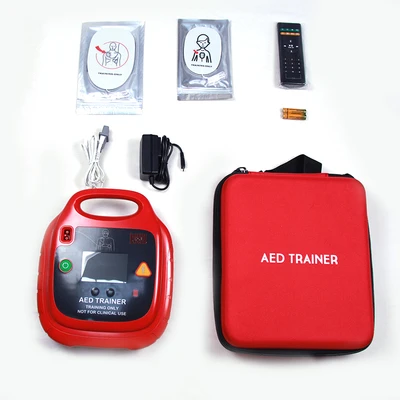 AED automatic external defibrillator CPR semi-physical pulmonary ...