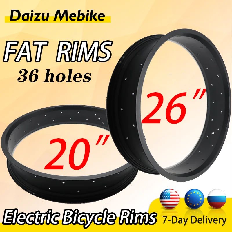 No-Return-No-Exchange-20-26Inch-4-0-Fat-Bike-RIM-36-Hole-Electric ...