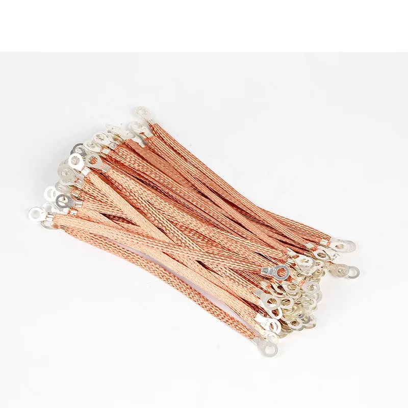 3PCS-Span-cable-bridge-connection-ground-wire-copper-braid-copper-clad ...