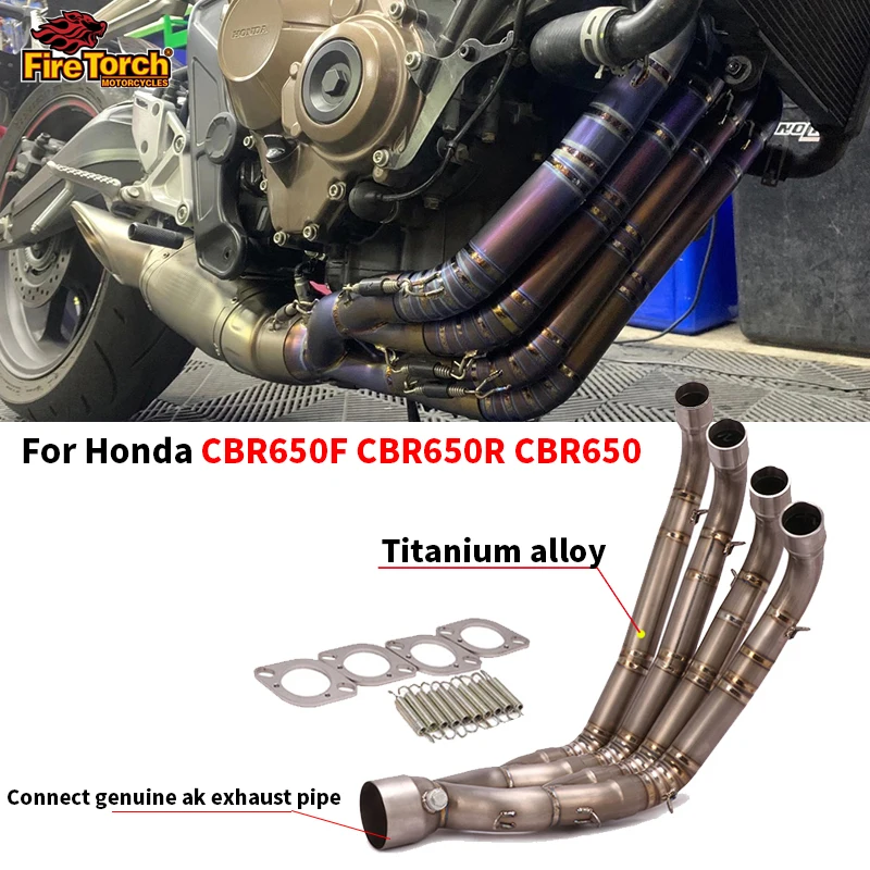 Motorcycle-Full-Exhaust-Systems-Slip-On-For-Honda-CBR650F-CBR650R ...
