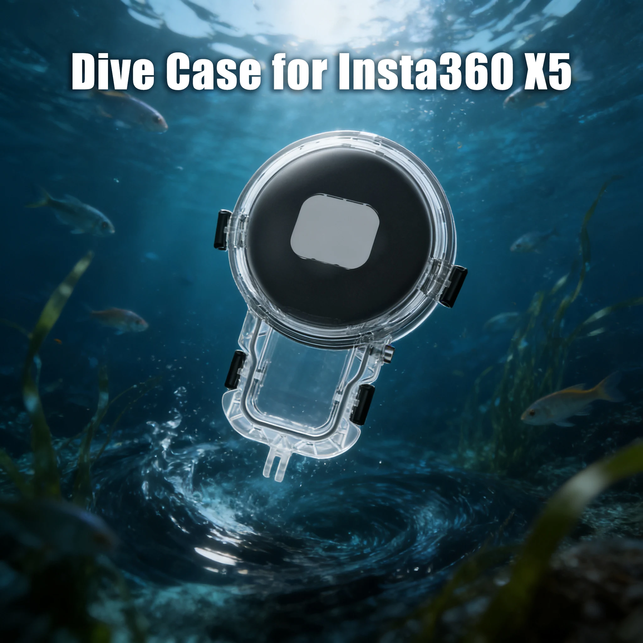 Insta 360 X5 Invisible Dive Case Pro, Waterproof Up to 50m (164ft ...