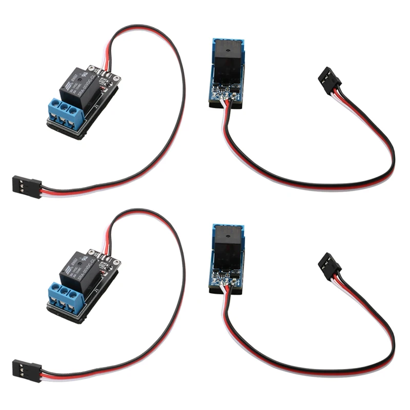 4PCS-RC-Model-Airplane-DIY-5V-Receiver-PWM-Relay-Switch-20A-Remote ...