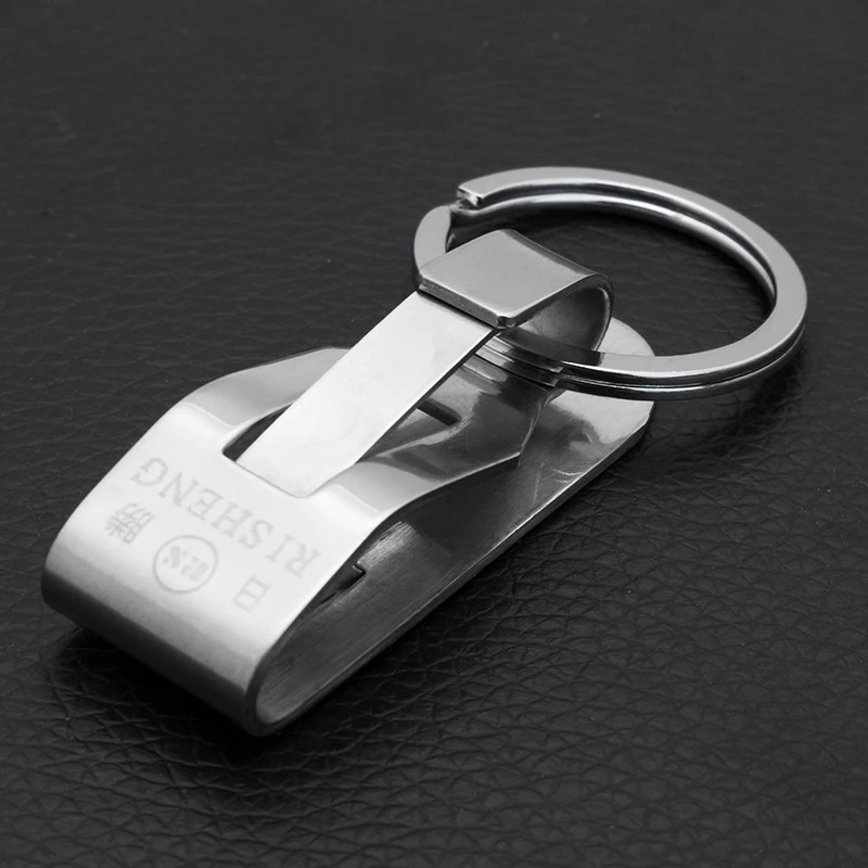 LLavero-de-acero-inoxidable-con-Clip-de-seguridad-cintur-n-de-alta ...