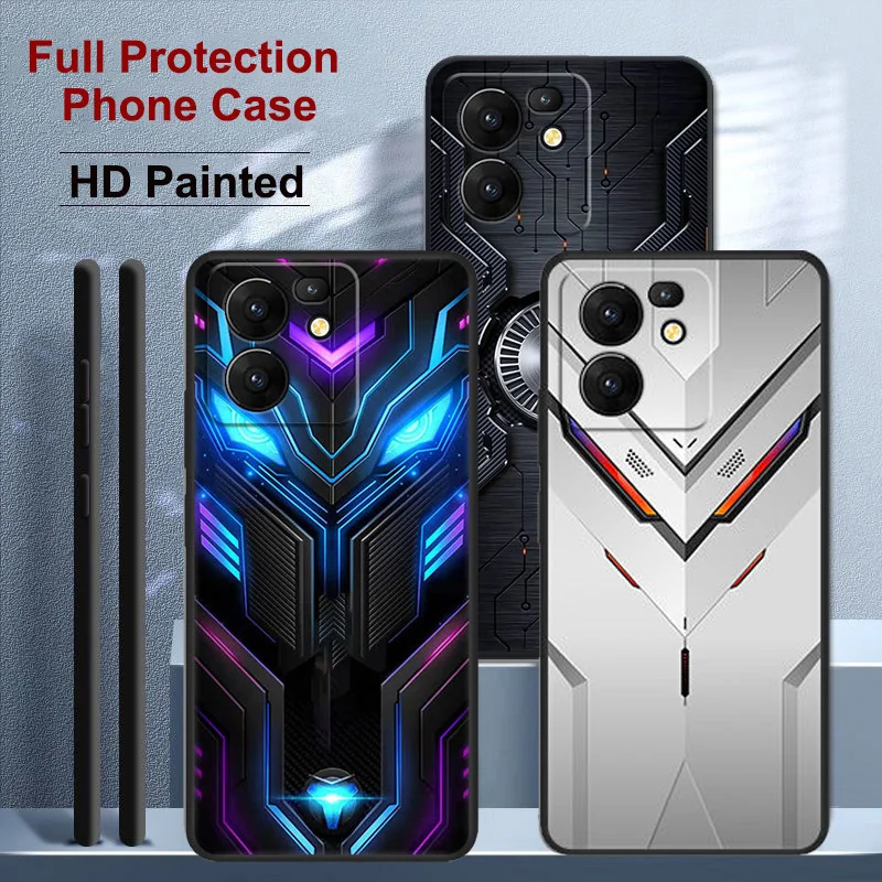 For-Xiaomi-Redmi-K70-Pro-Case-Redmi-K70S-HD-Painted-Soft-Silicone-Back ...