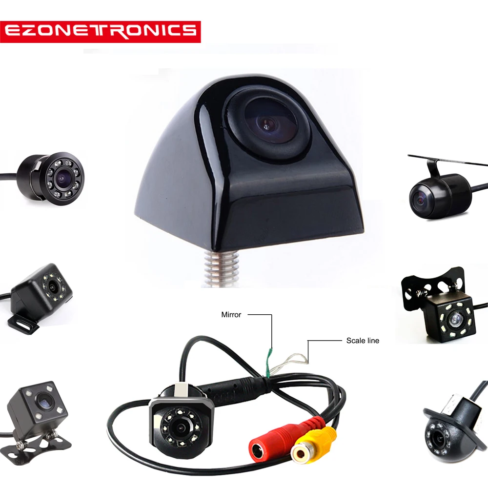 Car Rear View Camera Metal body Car Rearview Camera Car Park Monitor ...