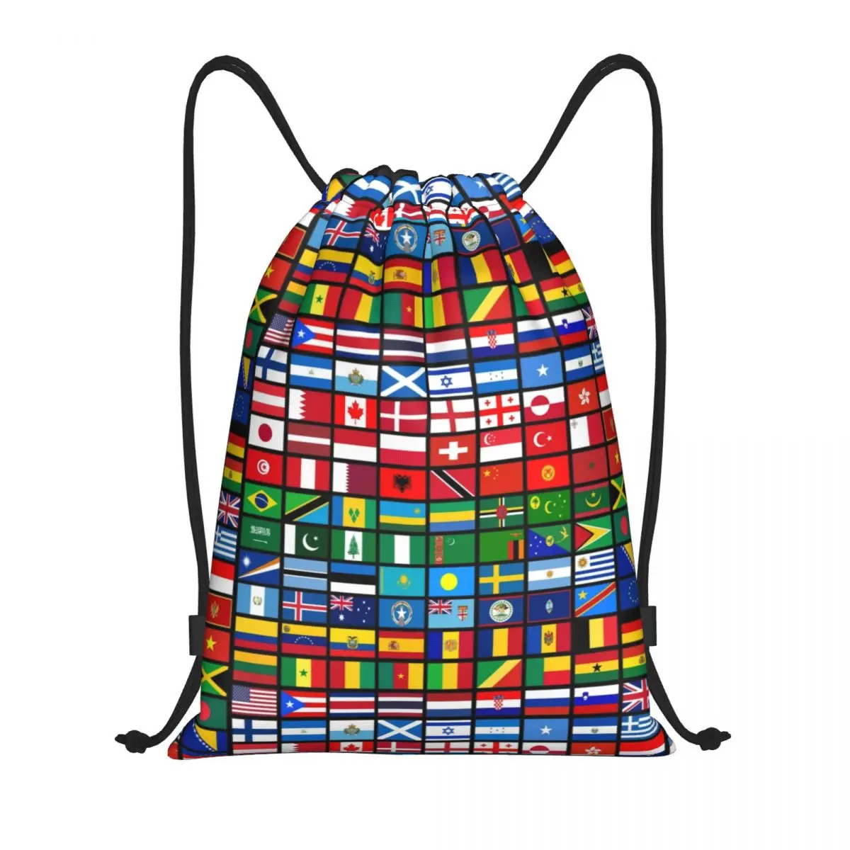 Custom-More-Then-90-Flags-Of-The-Countries-Of-The-World-Drawstring-Bag ...