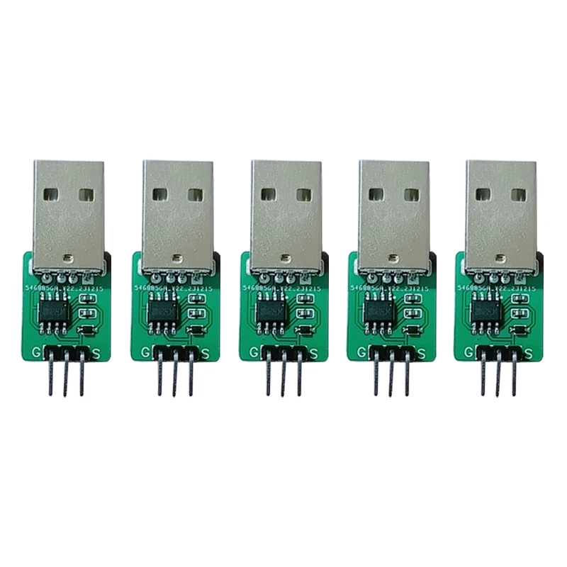 5PCS-RC-Model-Airplane-5V-Parameter-Adjuster-Green-PCB-Board-USB-Linker ...
