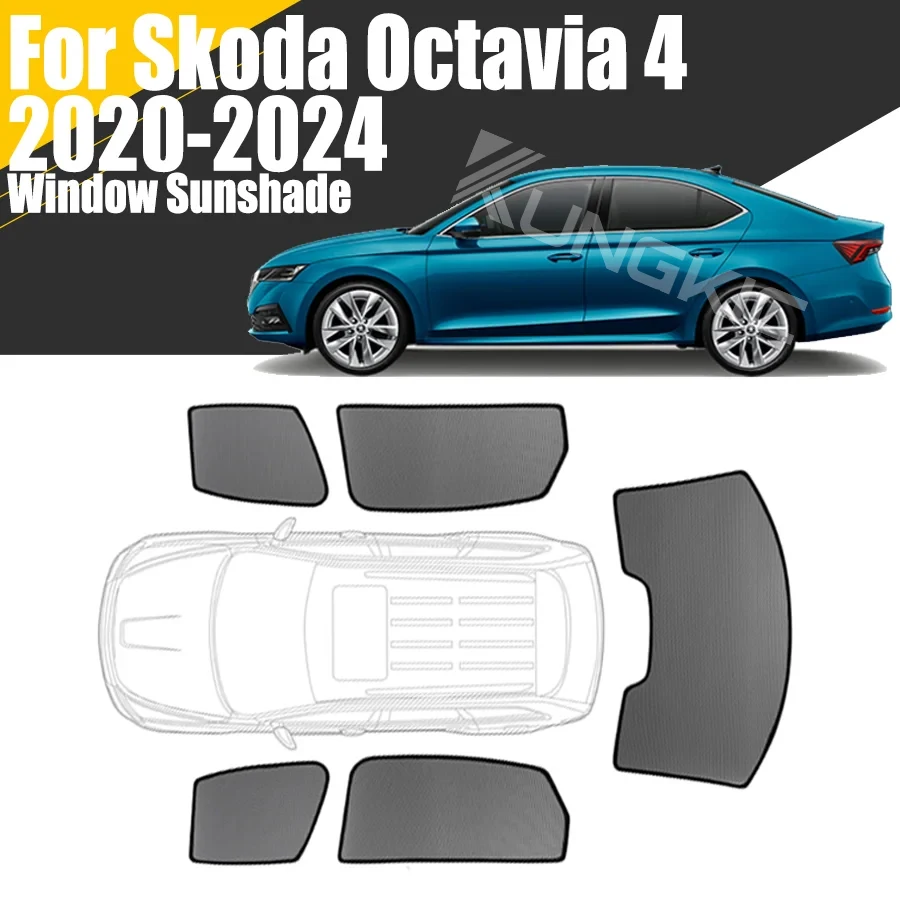 Sunshade-Shield-for-Skoda-Octavia-4-2020-2024-Front-Windshield-Blind ...