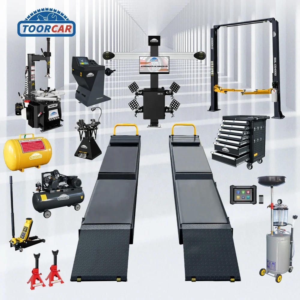 Sunmo-Garage-Car-repair-Equipment-Combos-Tyre-Changer-Wheel-Balancer ...