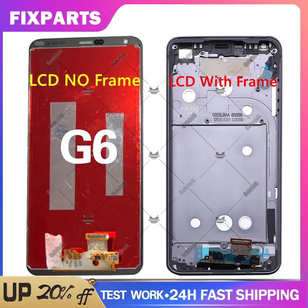 Flaw-LCD-For-LG-G6-Lcd-Display-Touch-Screen-Digitizer-Assembly-Screen ...