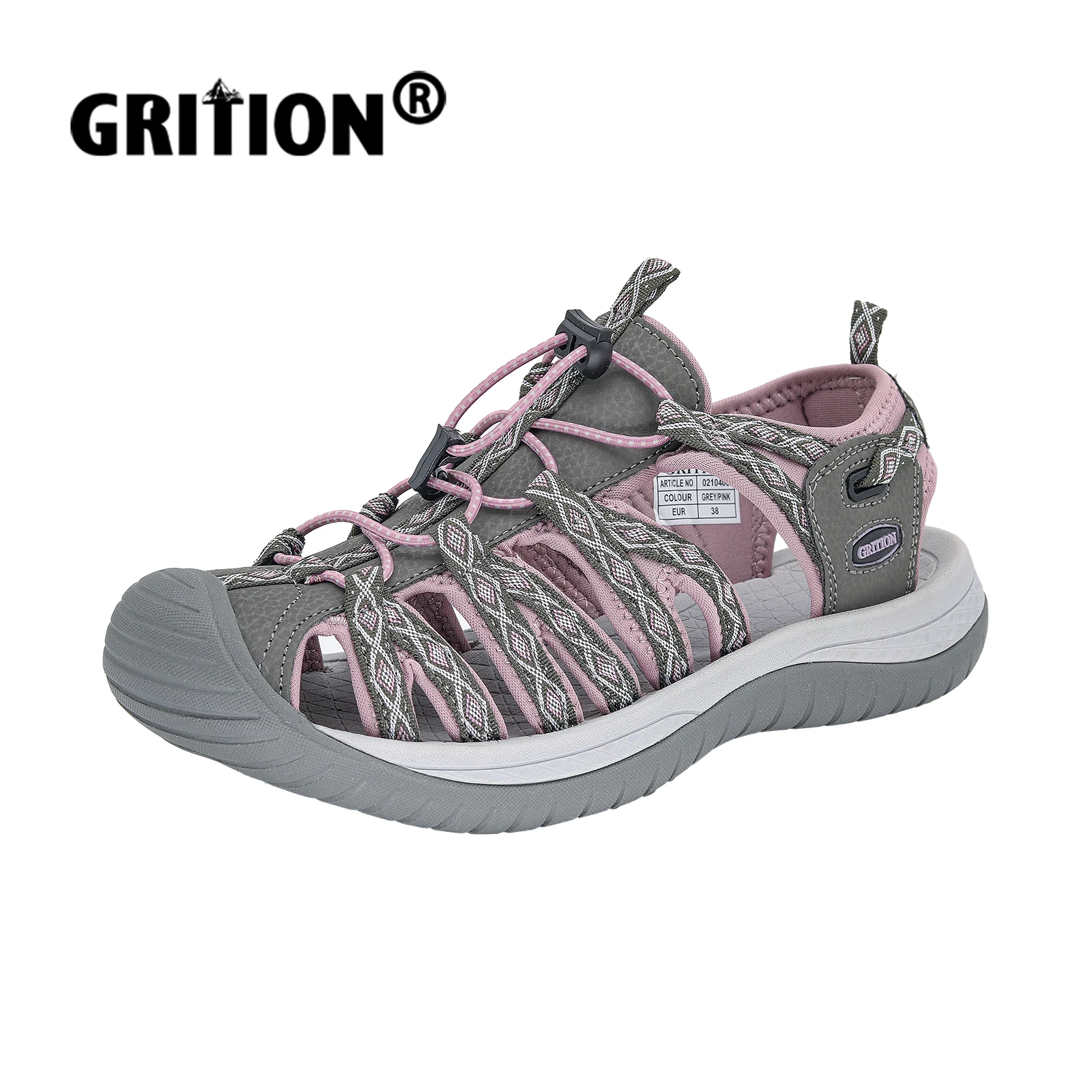 GRITION-Women-Trekking-Sandal-Non-Slip-Outdoor-Sports-Summer-Shoes ...