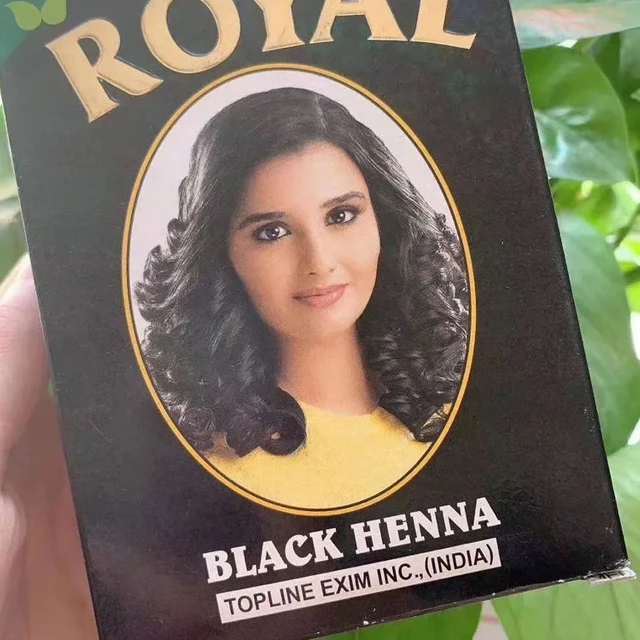 Black Hair Dye Box