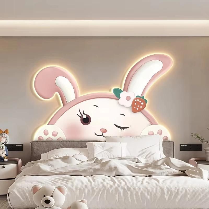 Modern Minimalist Children's Room Decoration Painting Bedroom Bedside ...