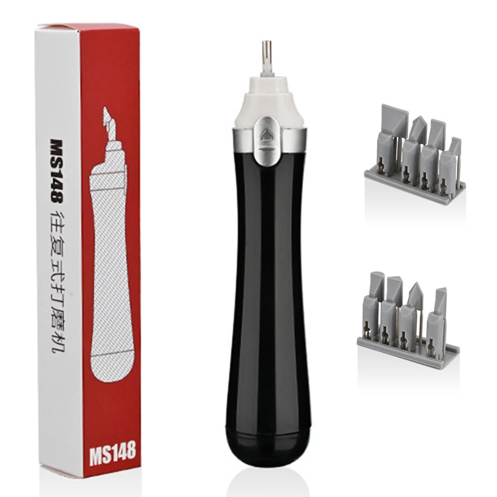 DIY Model Electric Sander Grinding Pen Mini Reciprocating Polishing ...