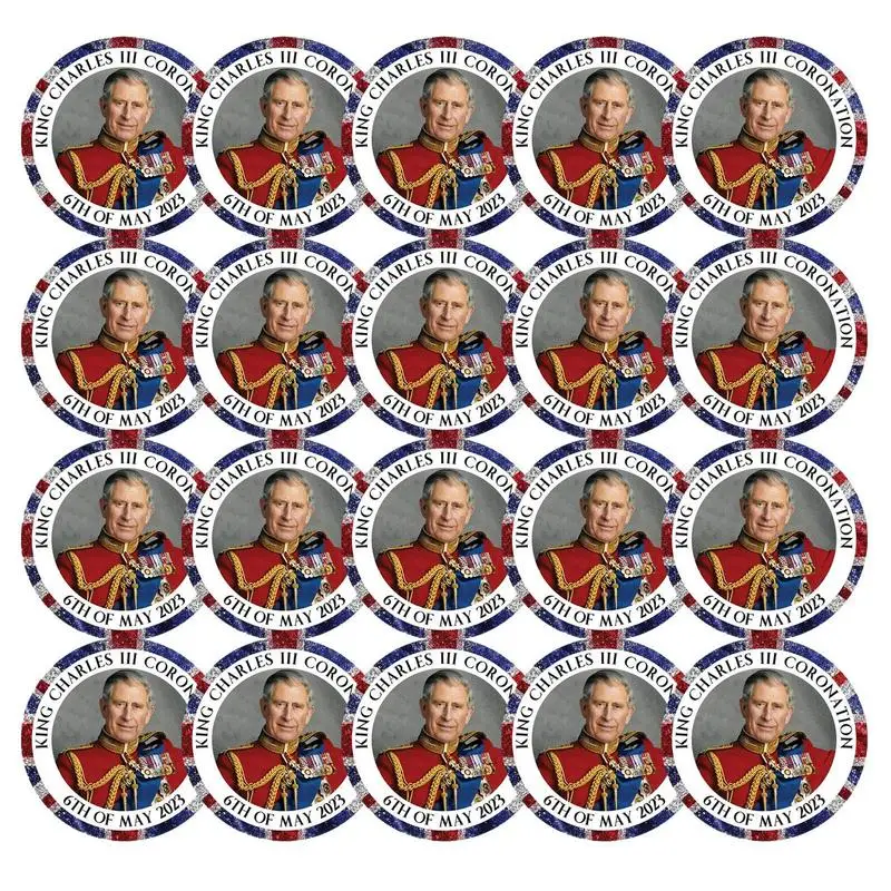 King Charles III Sticker King Charles III Coronation Decal God Save The ...