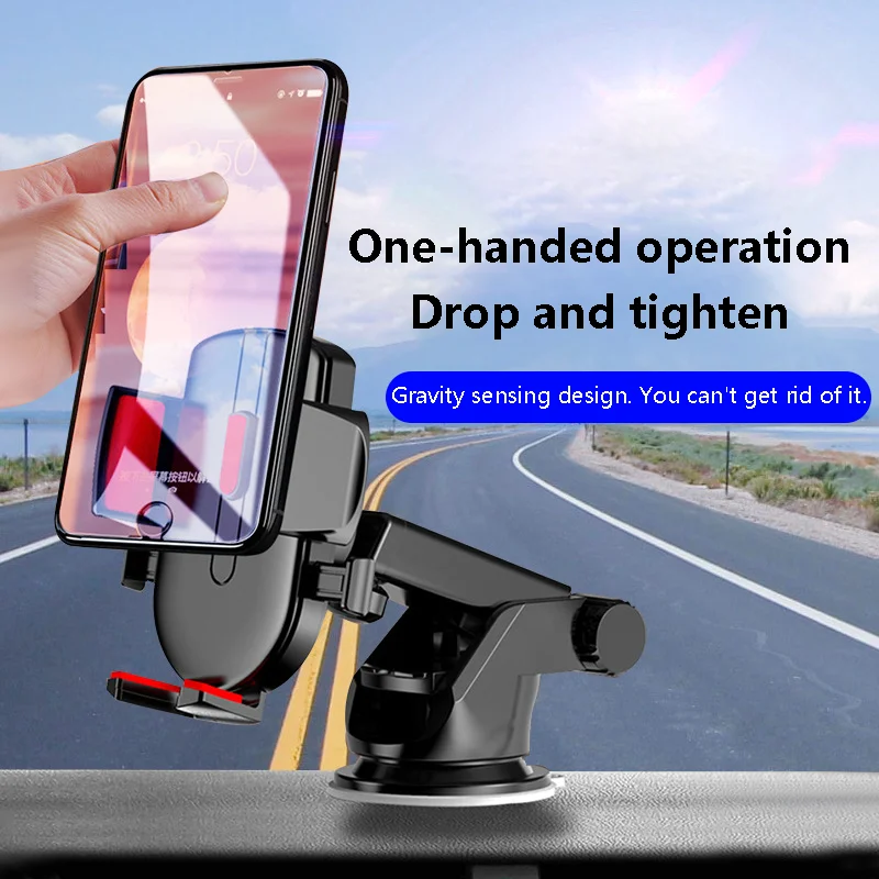 Car-Phone-Holder-Mount-Auto-Locking-Universal-Air-Outlet-Gravity-Sensor ...