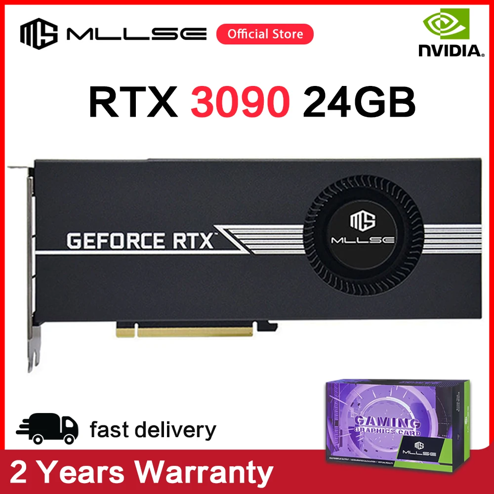 MLLSE-RTX-3090-24G-Turbine-Video-Card-320bit-NVIDIA-GDDR6X-GUP-Rtx3090 ...