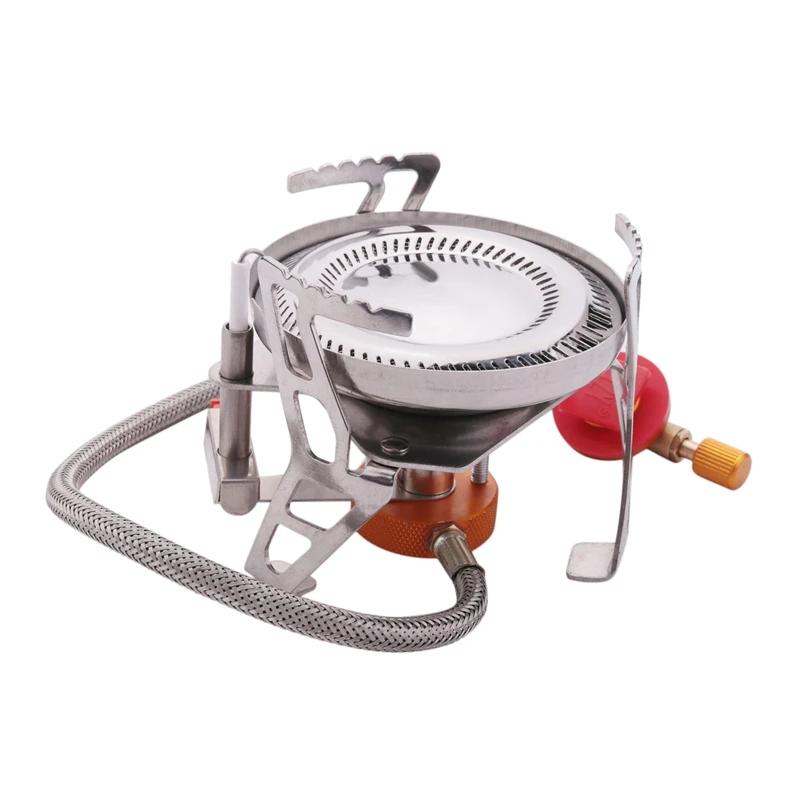 Outdoor-Double-Ring-Gas-Stove-Camping-Gas-Burner-Folding-Electronic ...