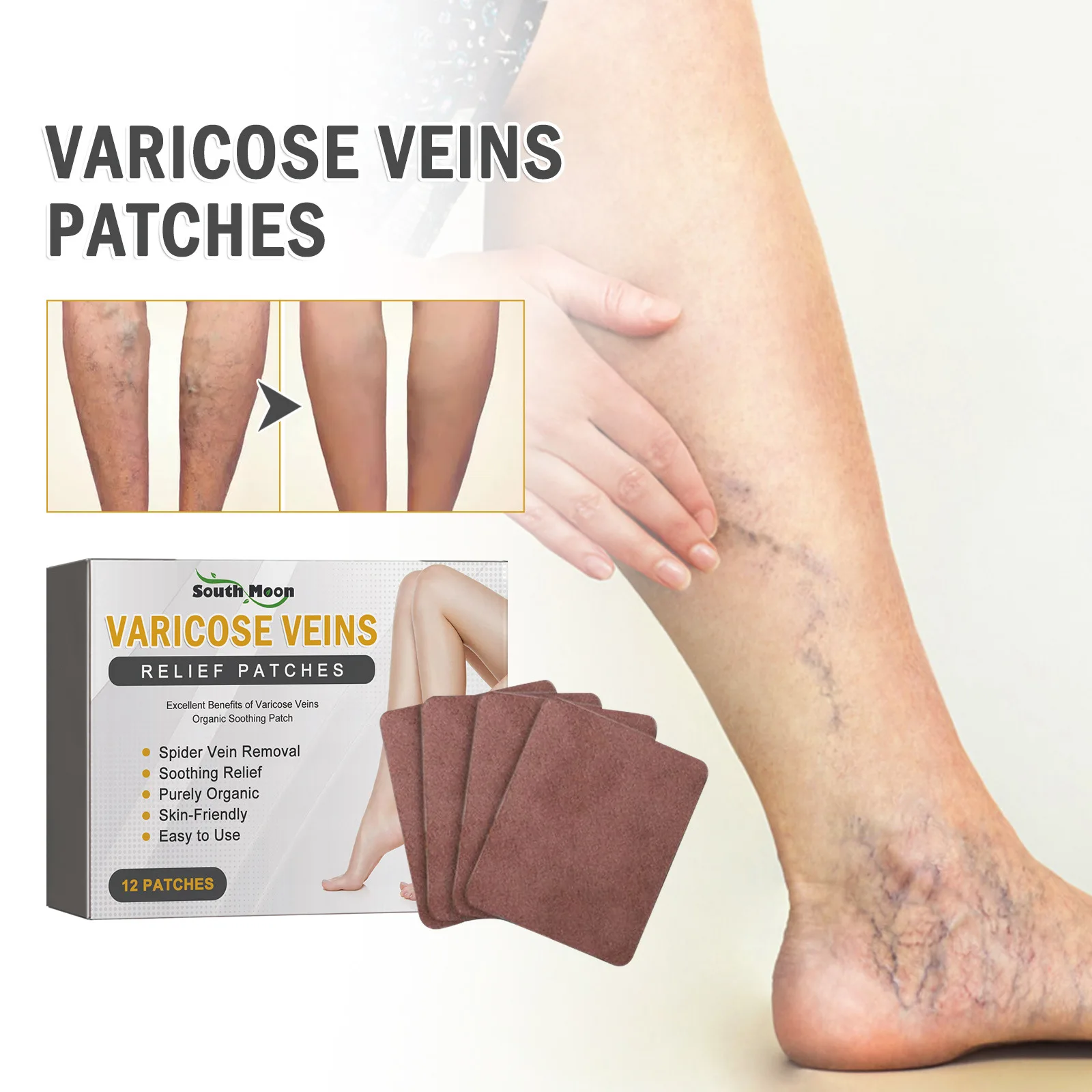 12pcs-Vasculitis-Swelling-Patch-Phlebitis-Angiitis-Repair-Spider ...