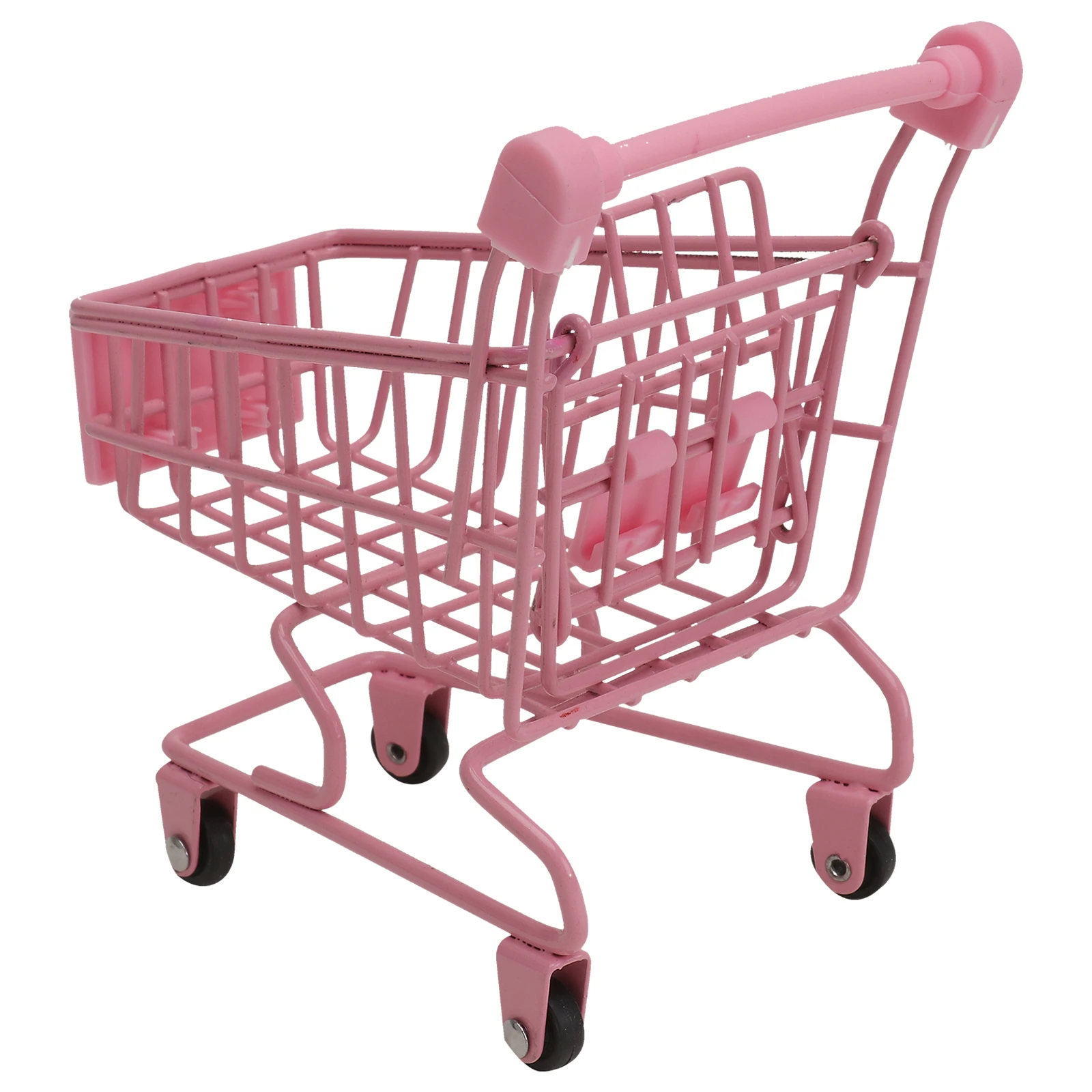 Cart Shopping Mini Toy Trolley Grocery Supermarket Storage Basket Kids ...