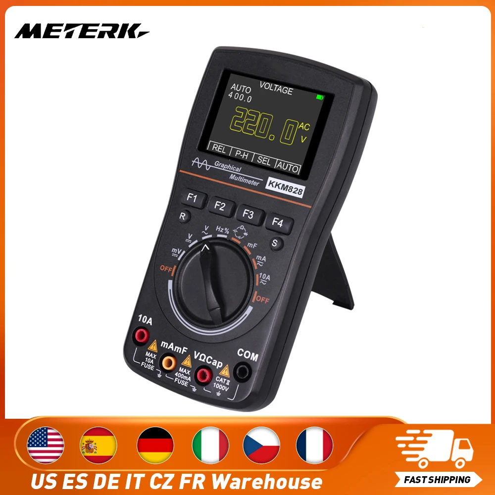 kkm828-Digital-Oscilloscope-Multimeter-with-1MHz-Bandwidth-2-5Msps ...