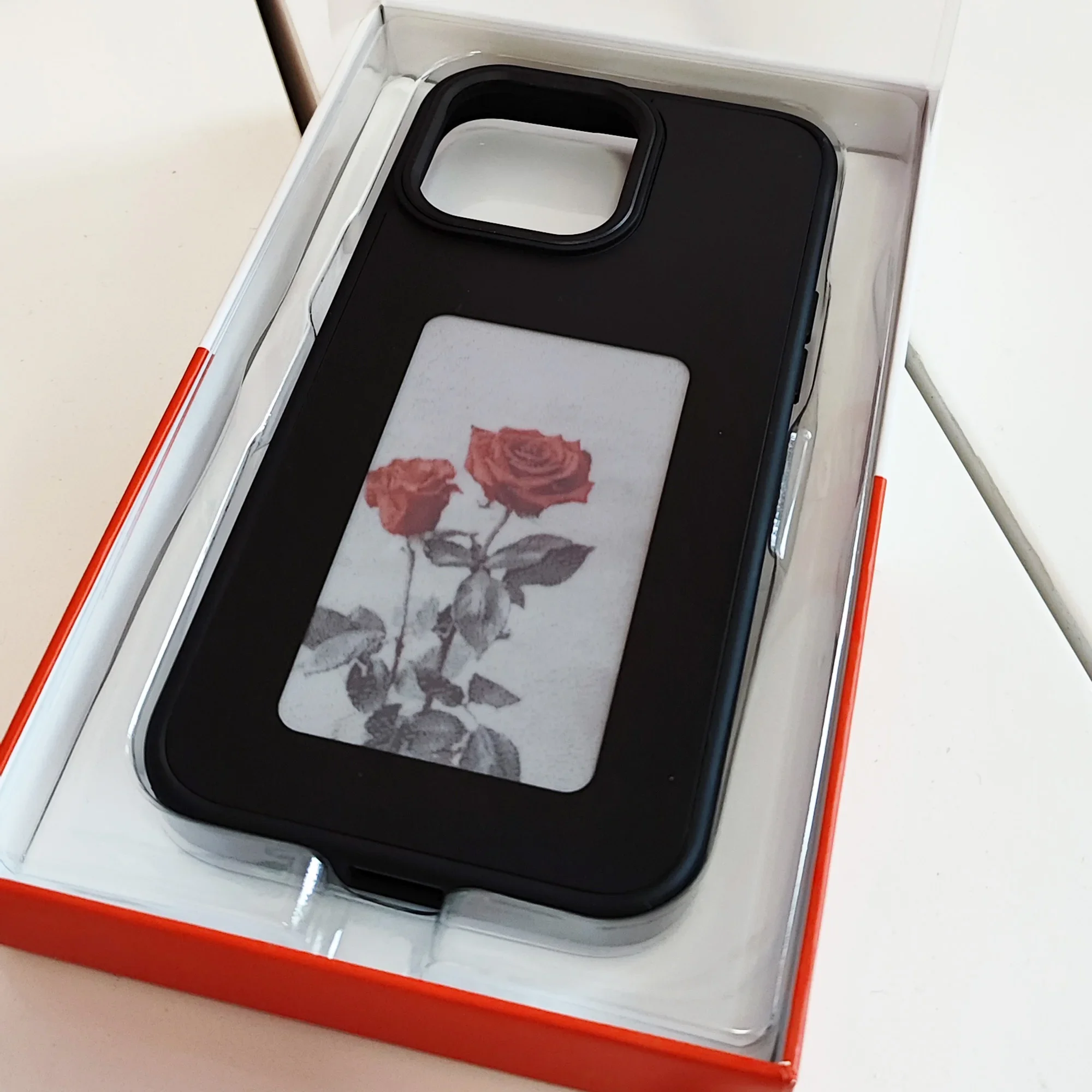 3-Colors-Eink-Screen-Display-iPhone-Case-Smart-NFC-APP-Refresh-No ...